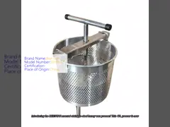 China Stainless Steel Honey Presser / Bee Wax Press Machine For Beekeeping Machine With Heating Function for sale