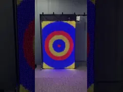 Foldable LED Magic Blanket with 16-bit Grayscale WiFi+4G Control and 433 Controller for High-Transparency Visual Displays