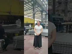 This is how edge protection fence panels are produced