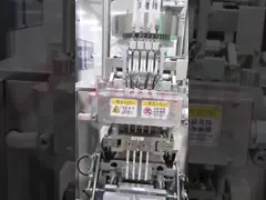 China Fully Automatic 4-Lane Snus Packing Machine with Measuring Cup Backflow Metering and Compact 1200*800*1800 mm Design for sale