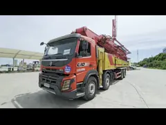 Sany 62Meters 62M Concrete Pump Truck Volvo Chassis Used Pump Trucks 2021