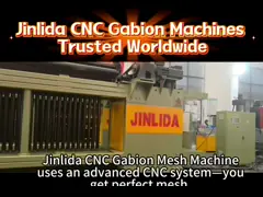 Two Mesh Sizes, One Smart Gabion Machine: Jinlida LNWL-6 Dual Mesh Revolution