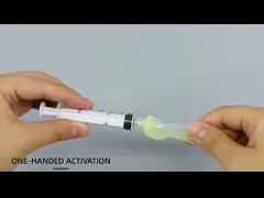 中国 一回使用 Luer Lock 安全針 注射器 カスタマイズ FDA 承認 販売のため