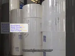 China Recycle Paper Cup Raw Material Single PLA Coated Paper Bottom Roll for Paper Cups Bowls Making for sale