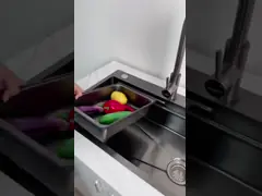 China 16 Gauge 304 Stainless Steel Double Bowl Kitchen Sink - 30" to 36" Widths with Sound-Dampening Coating for sale