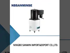 China Polytetrafluoro Electromagnetic Valve PTFE Solenoid Valve with Max. +120℃ Temperature Resistance 0.01～0.6 MPa Working Pressure and 1.2 MPa Compressive Strength for sale