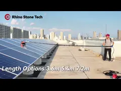 China Lightweight 7.5meter Solar Washing Brush Self Propelled  Sun Brush Solar Cleaning 4h for sale