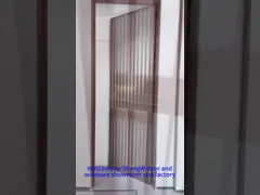 Aluminum grille door