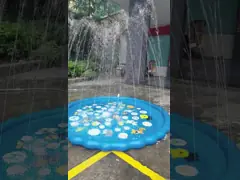 China 100-170cm Children'S Water Spray Play Mat Outdoor Lawn And Beach Water Spray Play Mat for sale