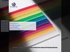 China 1220mmx2440mm Multi Color Acrylic Sheet With Glossy Or Matte Surface Finish for sale