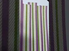 China Custom Woven Clothing Labels Needle Loom Technology Iron On Backing Personalized Designs for sale