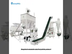 Customizable Animal Feed Pelletizing Line with Engineer Guide Installation and 380V/50Hz/3Phase Power Supply