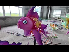 Exquisite Traditional Chinese Fish Lantern for Lantern Festival - Customizable Options Available