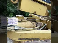 Used Caterpillar 160h Motor Grader Machine Japan Made Front Loader with Skid Steer Drive