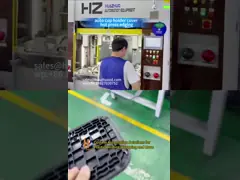auto cup holder cover hot press edging automated machine