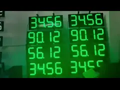 China Dual Sided Digital Gas Signs Impact Resistant Highway Gas Station Sign Instant Price Changes for sale