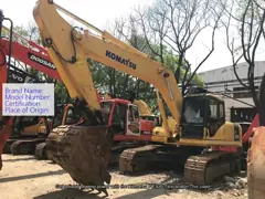 Large Scale Japan Used Construction Machinery Equipment PC300-7 Komatsu Excavator for Sale