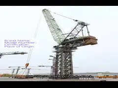 Zoomlion 120 Ton Luffing Jib Tower Crane D2500-120 for Sale