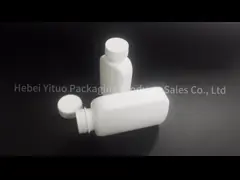 China Square Plastic Prescription Bottles 30ml-120ml with Chemical Stability for Medication Packaging for sale