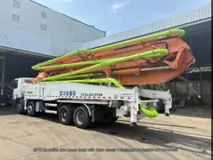 2016 Zoomlion ZLJ5419THB 52m Concrete Pump Truck Euro IV