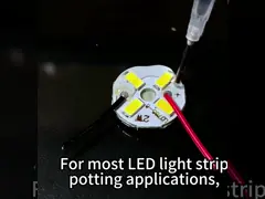 transparent silicone potting glue
