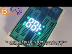 Ультра Белый/Зеленый Трехзначный 7-сегментный светодиодный дисплей для водонагревателя