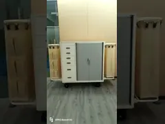 China ABS Plastic Built - In Table Kitchen Garbage Bins Long Working Life Grey Blue Color for sale