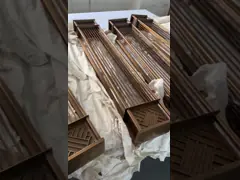 Cina Hotel Lobby Glass Speaker Pendente lampadario Hotel Bar Corridoio Lampada di cristallo KTV Club Creativo lampadario in vendita