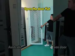 China Heavy Duty Anti Theft Aluminium Front Doors With Stainless Steel Mosquito Net for sale