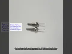 304 Stainless Steel Medical Experiment Needle  Threaded Through Hole Needle  Processing Customization.