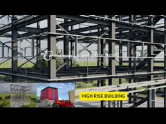 China Galvanized Steel Floor Multi Levels Steel Structure Car Parking Building for sale