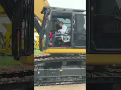 Used CAT345GC 45-ton Hydraulic Crawler Excavator with PLC Large Construction Machinery Boom Lift Cat