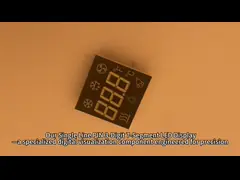 3 Digit 7 Segment LED Display for Refrigerator Control System