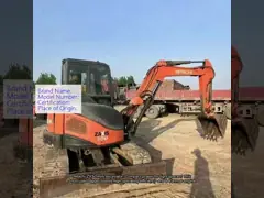 China Japan Small Used Hitachi Zx50 Mini Excavator Crawler 5tons Second-Hand Digger with Bulldozer Used Hitachi 50 for sale