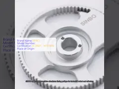 China Industrial Robot End Effector High Precision Aluminum Timing Pulley Precision Transmission Solution for sale
