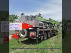China Used Good Quality Top Brand Zoomlion 25 Ton Budget-Friendly Wholesale Price Wear-Resistant Hardened Steel Zoomlion Truck Crane for sale