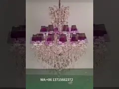 Indoor Ceiling Chandelier Lamp Living Room Dining Room Modern Luxury Bronze Stainless