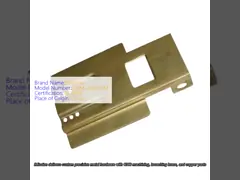 China CNC Machining Sheet Metal Stamping Parts Anodized Custom Made SS Parts for sale