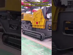 Crawler-type mobile sand making and crushing station8