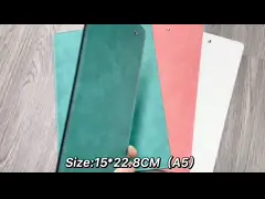 China Sublimation Folders File Clipboard Blank Custom Logo A4 A5 PU Leather Sublimation Clipboards for sale