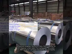 Aluminum Alloy 5052 Cladmax (1.6mm × 1200mm) for Self-Cleaning Building Curtain Walls