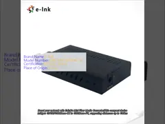 Mini 10/100/1000Base-TX to 1000Base-FX Fiber Media Converter
