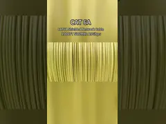 China CAT6A Shielded LSZH Ethernet Cable 500MHz 10Gbps 23 AWG for 5G Networks and Data Centers for sale