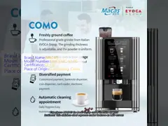 Experience the Convenience of Our Commercial Coffee Vending Machine for Your Coffee Service
