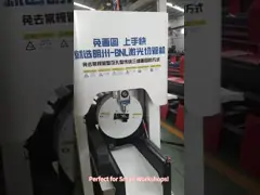 Macchina per il taglio di tubi quadrati versatili e durevoli per l'angolo di taglio del metallo 0-45 gradi