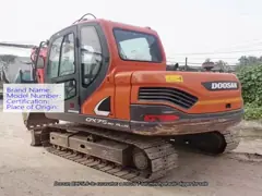 China Produced in 2019 7ton 7.5ton Korean Used Doosan Dx75LC-9c Excavator Secondhand Doosan Dx75LC Mini Hydraulic Digger Low Price Low Hour for Sale for sale
