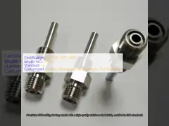 Long Shaft CNC Precision Milling with High-Quality Stainless Steel Finish