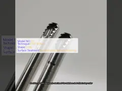 China Medical Stainless Steel Chisel Rotary Ball Cutter with ±0.01mm Precision for Surgical Instruments for sale