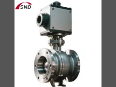China Electric Ball Valve Material WC6 DN250 PN25 Remote Automation Control for sale