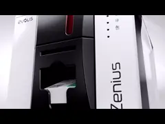 China Evolis Zenius 2 Card Printer with 300 Dpi Resolution Single-sided Printing and USB 2.0 Connectivity for sale